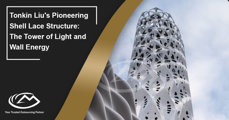 Pioneering Shell Lace Structure: Tower of Light & Wall Energy